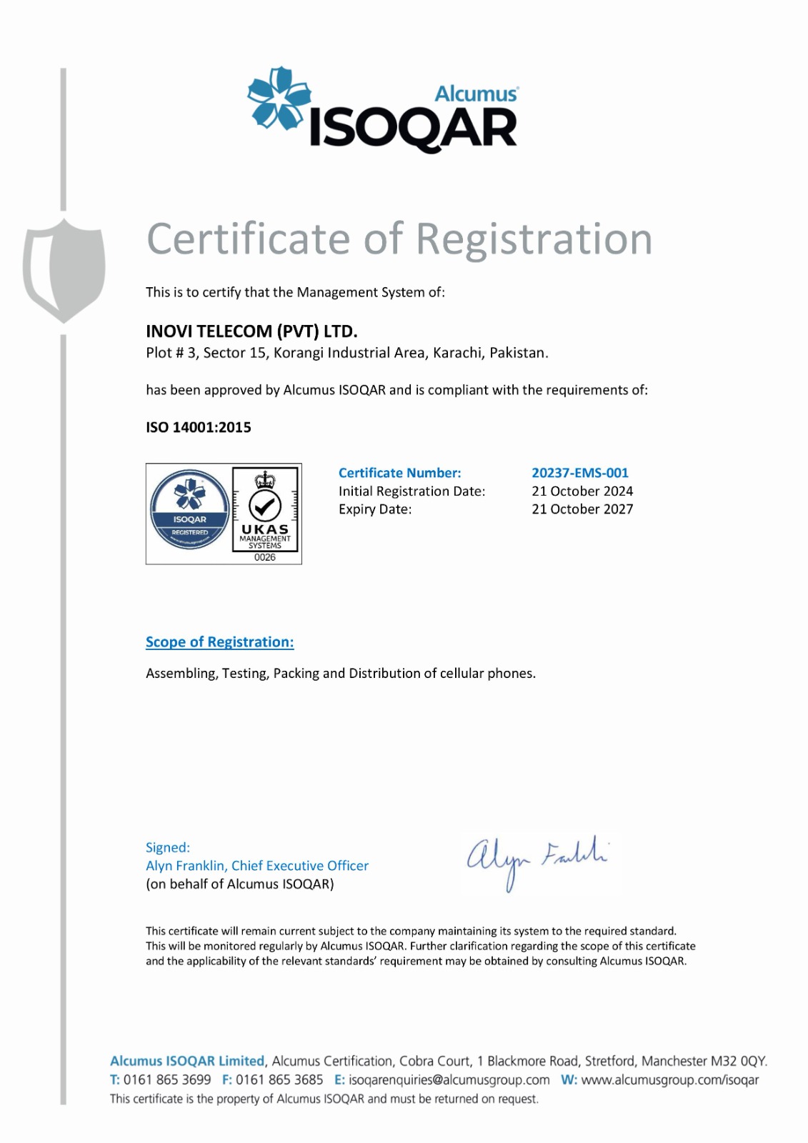 Profile - Inovi Telecom